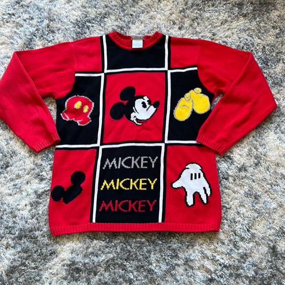 Disney | Sweaters | Vintage Mickey Mouse Sweater | Poshmark